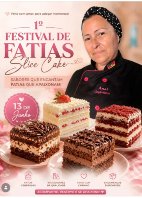Doces da Ana realiza primeiro Festival de Fatias neste sábado em ...
